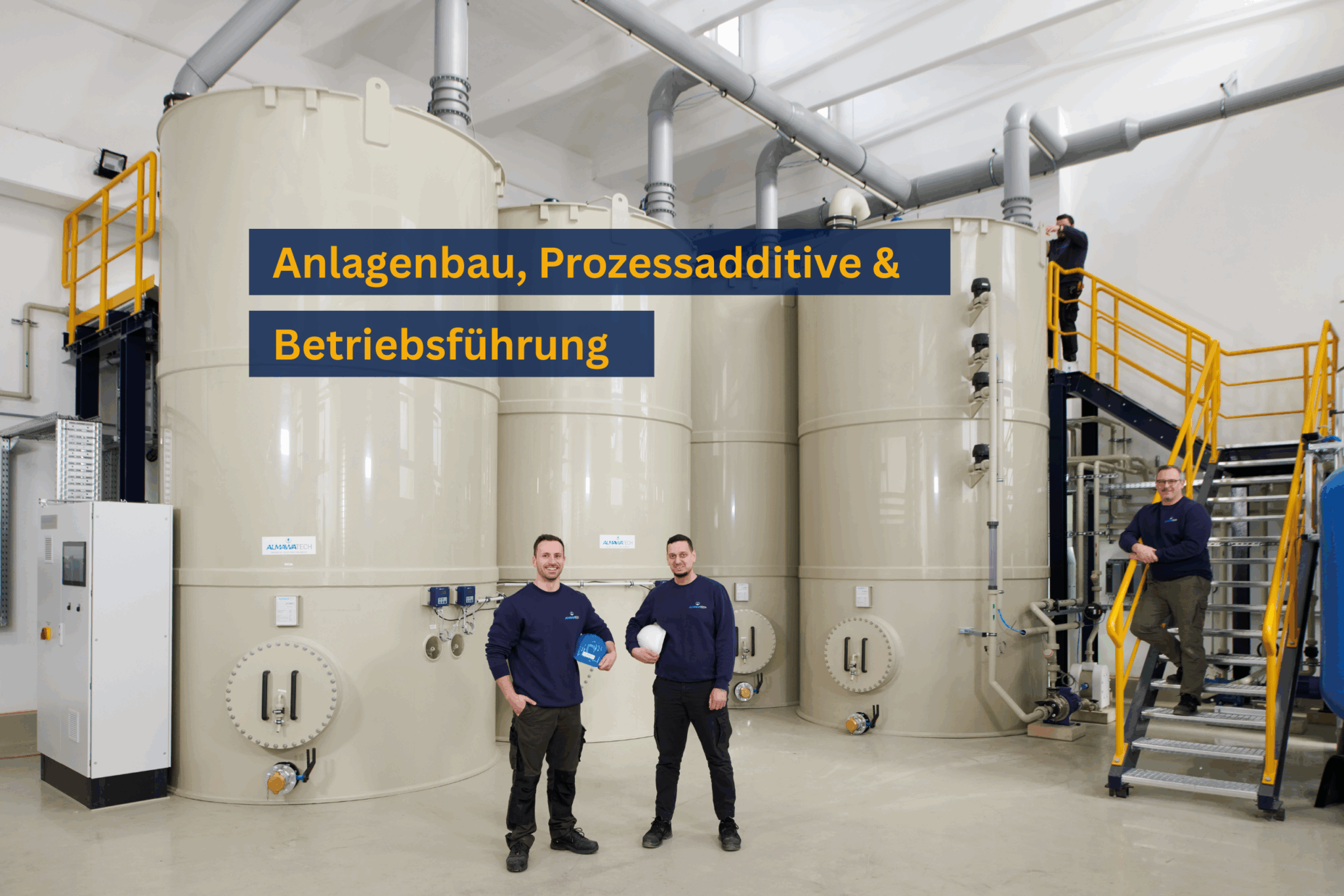 Wasseraufbereitung, Abwasserbehandlung & Wasserchemikalien - ALMAWATECH Standort Österreich